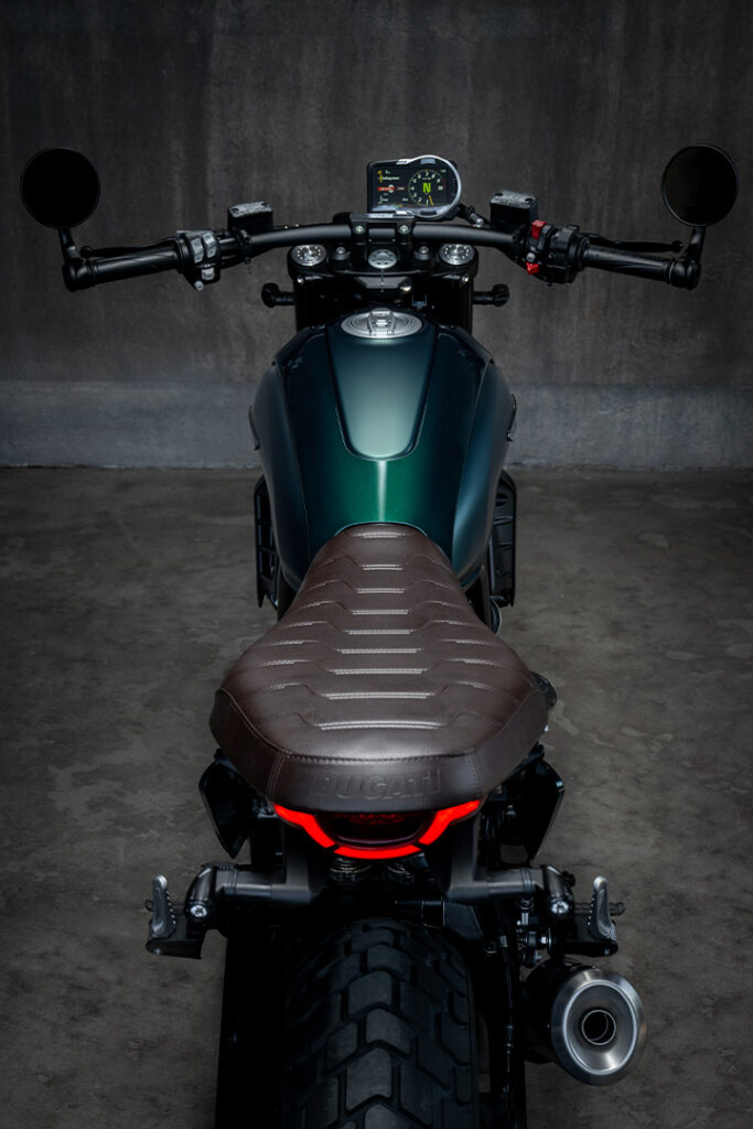 Ducati Scrambler® Nightshift – New emerald green livery