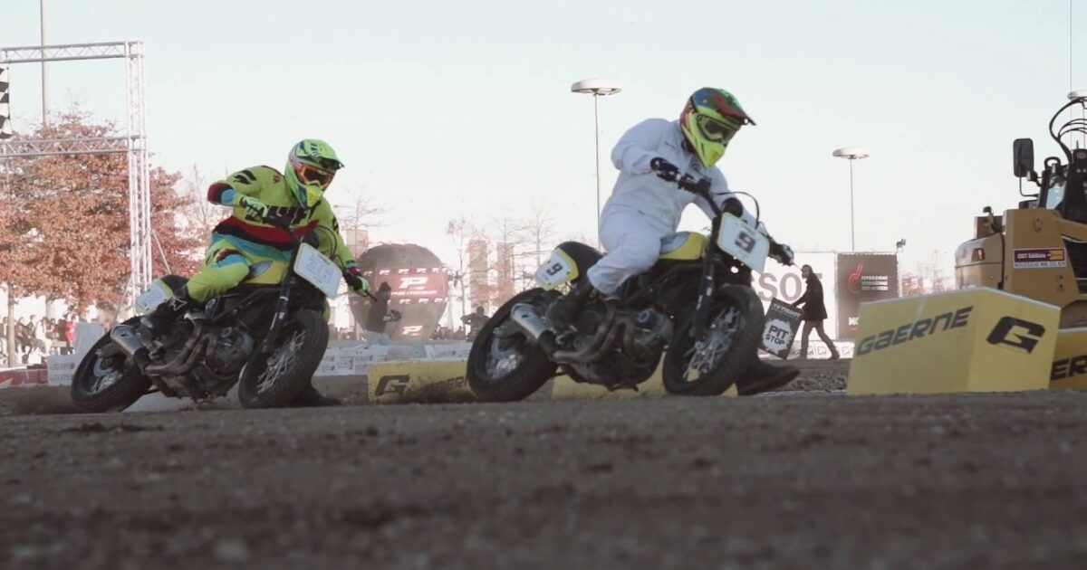 Scrambler Flat Track Race @EICMA