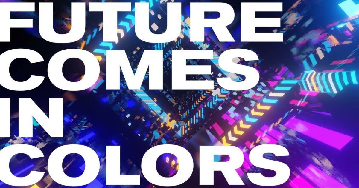 The Future Comes in Colors