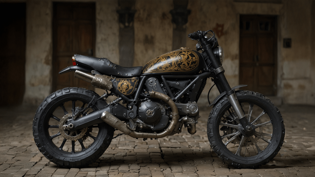 Create your Ducati Scrambler® custom with artificial intelligence