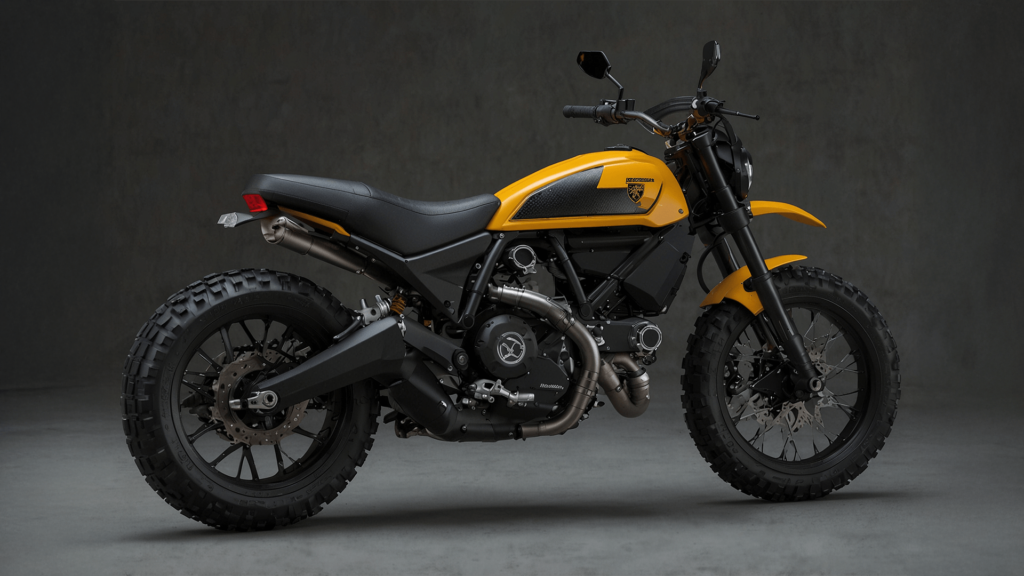 Create your Ducati Scrambler® custom with artificial intelligence
