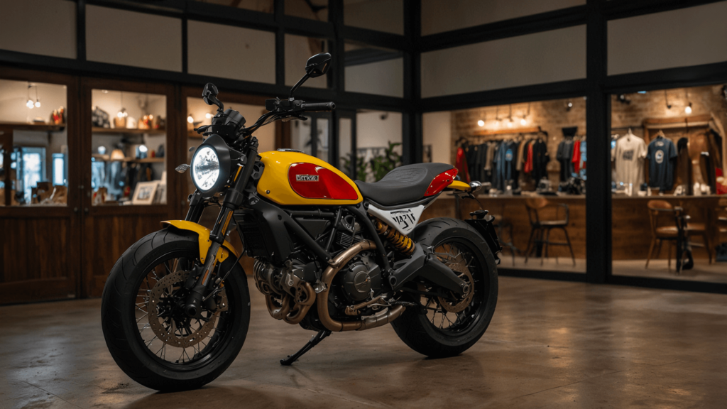 Create your Ducati Scrambler® custom with artificial intelligence